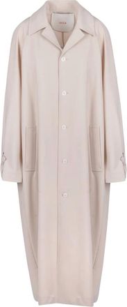Jucca Femme, Manteaux, Beige, Taille: 36 FR Soprabito Carcoat