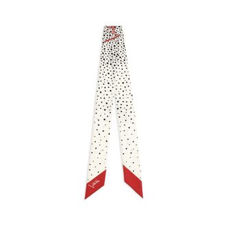 Valentino Garavani Womens Beige Silk Scarf