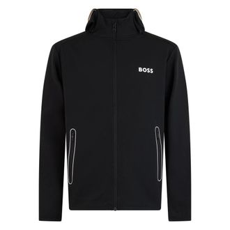 HUGO BOSS Homme, Sweatshirts et sweats &agrave; capuche, Noir, Taille: L Sicon TOC Zip-Up Sweat &agrave; capuche