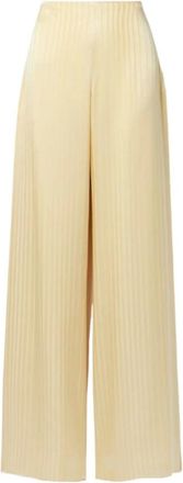 Loro Piana Femme, Pantalons, Beige, Taille: 36 FR Pantalon Large Dresden