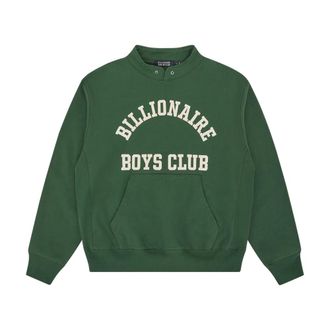 Billionaire Boys Club Stand Collar Sweatshirt - - Sweatshirts & Hoodies - Herren - Gr&uuml;n - M