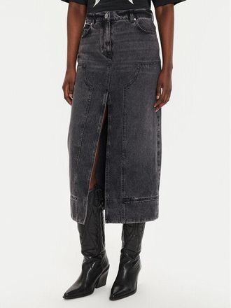 Pinko Jeansrock Gregoriana Gonna 03903 A20U Schwarz Regular Fit