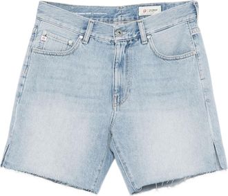 AG - Adriano Goldschmied Femme, Shorts, Bleu, Taille: W28 Ex-Boyfriend Short