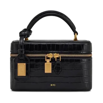 JW PEI JW Pei, Femme, Sacs, Noir, Taille: ONE Size Sac port&eacute; main Cleo forme bo&icirc;te