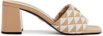 Prada Mules en cuir