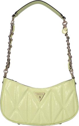 Guess Femme, Sacs, Jaune, Taille: ONE Size Aldina 4G Logo Mini Shoulder Bag