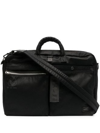 Porter-Yoshida & Co. Laptoptasche mit Rei&szlig;verschluss - Schwarz