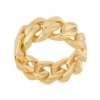 Darkai Darkai - Cuban Ring - Homme - Accessoires - Jaune - Taille: 54 MM