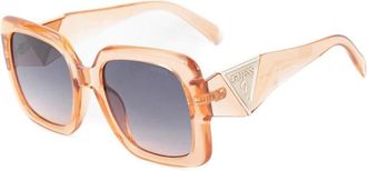 Guess Femme, Accessoires, Brun, Taille: ONE Size Resin Frame Rectangular Lunettes de soleil