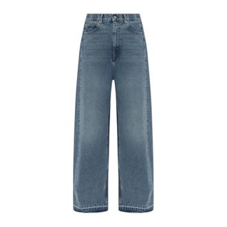 Stella McCartney Zweifarbige Jeans mit breiten Stoffbahnen - - Jeans - Damen - Blau - W26