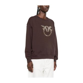 Pinko Sweatshirt - - Sweatshirts & Hoodies - Damen - Braun - 2XS