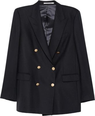 Tagliatore Blazer J-Jasmine - Femme - Vestes - Bleu - Taille: 42 FR