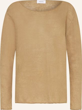 Darling Harbour Darling Harbour Leinenpullover beige