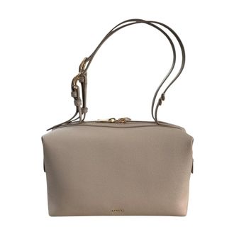 Furla Femme, Sacs, Beige, Taille: ONE Size Double Medium Shoulder Bag