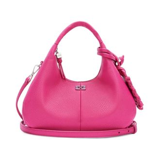 Ganni Femme, Sacs, Rose, Taille: ONE Size Mini Sac Hobo