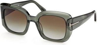 Tom Ford Carla-02 Sonnenbrille - - Accessories - Damen - Gr&uuml;n - 52 MM
