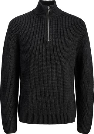 Jack & Jones Male Sweatshirt mit halbem Reißverschluss Sweatshirt mit halbem Reißverschluss