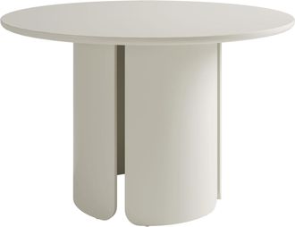 Sch&ouml;ner Wohnen Kollektion Tisch HARSTAD/Tischplatte, Gestell Eichefarbig seidengrau/Tischplatte Abgerundeter Kante, Wangenteile wahlweise montierbar/Esszimmertisch/K&uuml;chentisch/