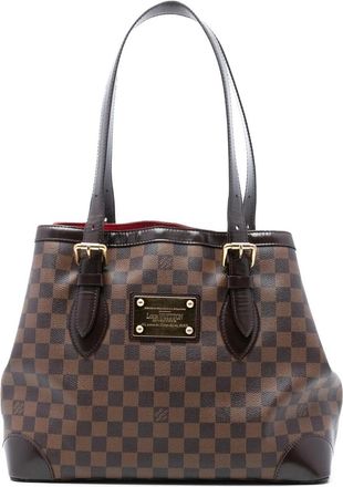 Louis Vuitton Shopper - Damier Ebene Hampstead MM - Gr. unisize - in Braun - f&uuml;r Damen