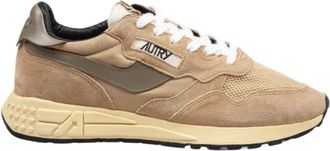 Autry Homme, Chaussures, Beige, Taille: 43 EU Baskets Ante Lav&eacute;es