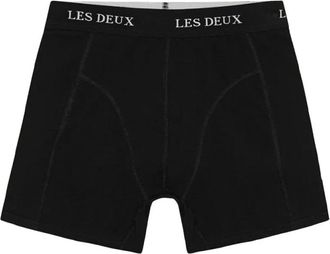 Les Deux Homme, Sous-v&ecirc;tements, Noir, Taille: S Warren 2-Pack Boxers