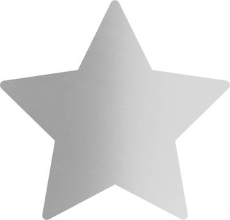 Goodtimes Metallic Konfetti Stern 1,7cm als Party Dekoration f&uuml;r Hochzeit, Geburtstag, 15g Packung, Satin Silber