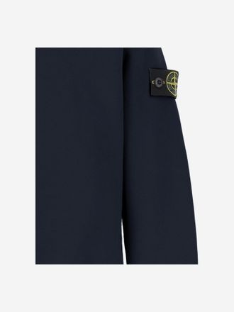 Stone Island Boys Sweatshirt Stretch Cotton Navy Knitwear Sweater