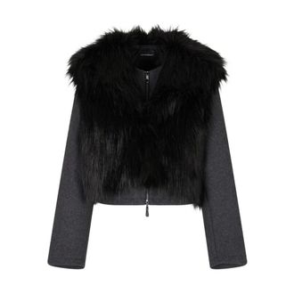 Emporio Armani Damen, Jacken, Grau, SGr&ouml;&szlig;e