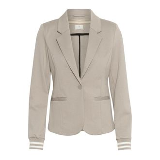 Kaffe Klassischer Blazer mit Streifen - - Jackets - Damen - Grau - XS