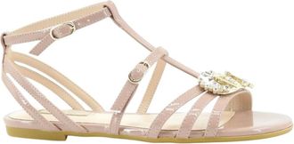 Liu Jo Femme, Chaussures, Rose, Taille: 40 EU Flat Sandales