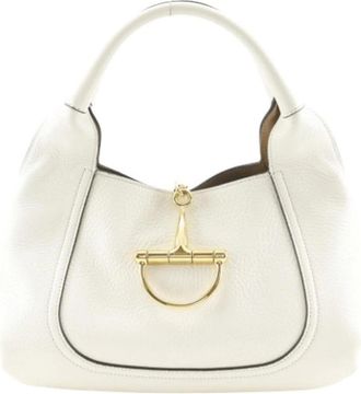 Gucci Pre-owned Soft Bit Small Calf Handbag - Femme - Pre-owned - Blanc - Taille: ONE Size