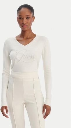 Guess Pullover W6RR50 Z2NQ2 &Eacute;cru Regular Fit