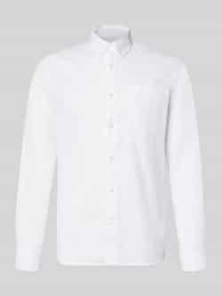 Matinique Regular Fit Freizeithemd mit Leinen-Anteil