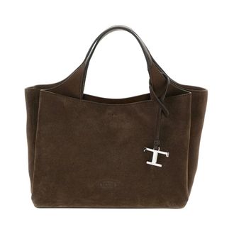 Tod's Femme, Sacs, Brun, Taille: ONE Size T Timeless Mini Bag
