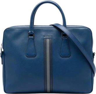 Prada Herren, Pre-Owned, Blau, ONE SIZEGr&ouml;&szlig;e