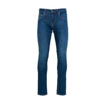 Fay Homme, Jeans, Bleu, Taille: W32 Jean Slim Fit en Denim