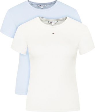 Tommy Jeans T-Shirt-Set DW0DW21430 Bunt Slim Fit