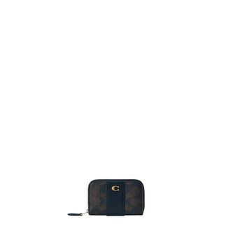 Coach Porte-cartes zipp&eacute; essentiel petit - Femme - Accessoires - Brun - Taille: ONE Size