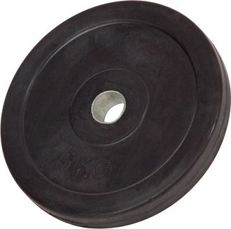 Sport-Tec Hantelscheibe mit Gummiüberzug, Hantel, Gewichte, Stück: 5 kg