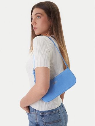 Tommy Jeans Handtasche Tjw Must Suede Shoulder Bag AW0AW18454 Blau