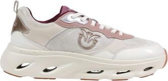 Pinko Pinko, Femme, Chaussures, Beige, Taille: 40 EU Pink 09 Baskets