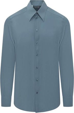 Dolce & Gabbana Homme, Chemises, Bleu, Taille: XL Camicia