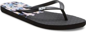 Roxy Sandales Viva Stamp pour Femme, Black Boysenberry, 39