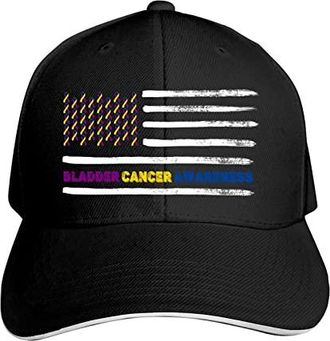 Generic Casquette Trucker,Sensibilisation Au Cancer De La Vessie,Casual Casquette Baseball Respirant Chapeau De Soleil pour Homme Randonnée Running