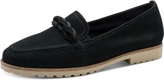 Tamaris Ballerines Classiques pour Femme, Semelle int&eacute;rieure Tactile, Bleu Marine, 40 EU