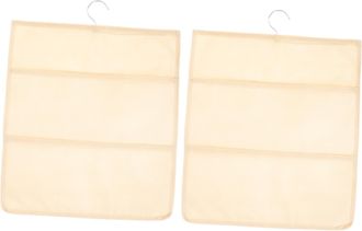 Valiclud 2 Stück Teiliges Hängendes Aufbewahrungssystem für Kleiderschränke Multifunktionaler Organizer aus Strapazierfähigem Material Platzsparend Praktisch f