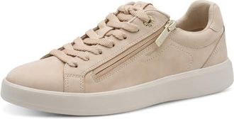 Tamaris Baskets Basses pour Femme - Ivoire Nubuc - Taille 38 EU, Nubuck Ivoire, 38 EU