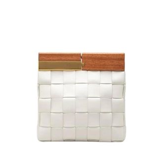 Bottega Veneta Pochette Snap Pre-owned - Femme - Pre-owned - Blanc - Taille: ONE Size