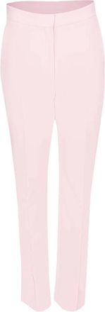 Sally Lapointe pressed-crease trousers - Rose