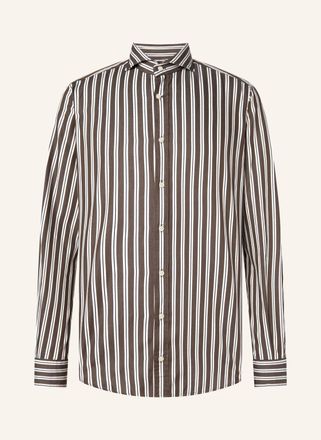 Windsor Windsor. Hemd Lano Shaped Fit braun